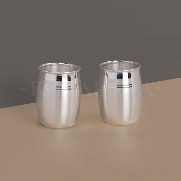 Pure Silver Designer Glass/Tumbler (97 Purity, 80 - 100 Grams) – MAA SILVER